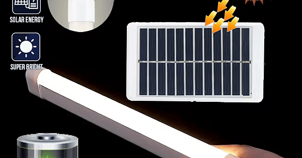 Fluorescent Solar Light